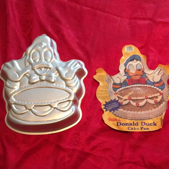 Kitchen | Vintage Wilton Donald Duck 1983 Walt Disney Cake Pan | Poshmark